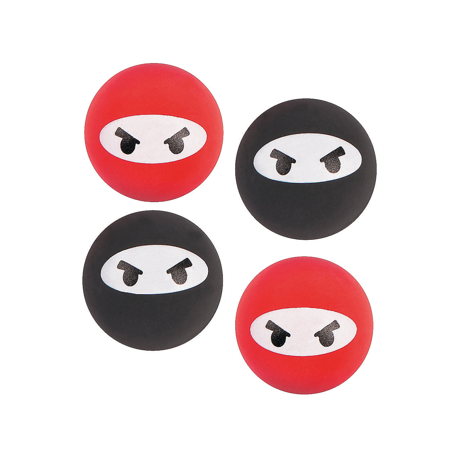 Ninja Bouncing Balls - Party Favors - 12 Pieces - Walmart.com