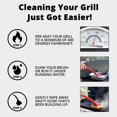 BBQ Replaceable Scraper Cleaning Head, Bristle Free - Durable and ...