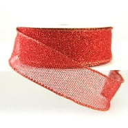 Big Red Christmas Outdoor Bows, Heavy Duty Red Nylon Bow with Gold Trim ...