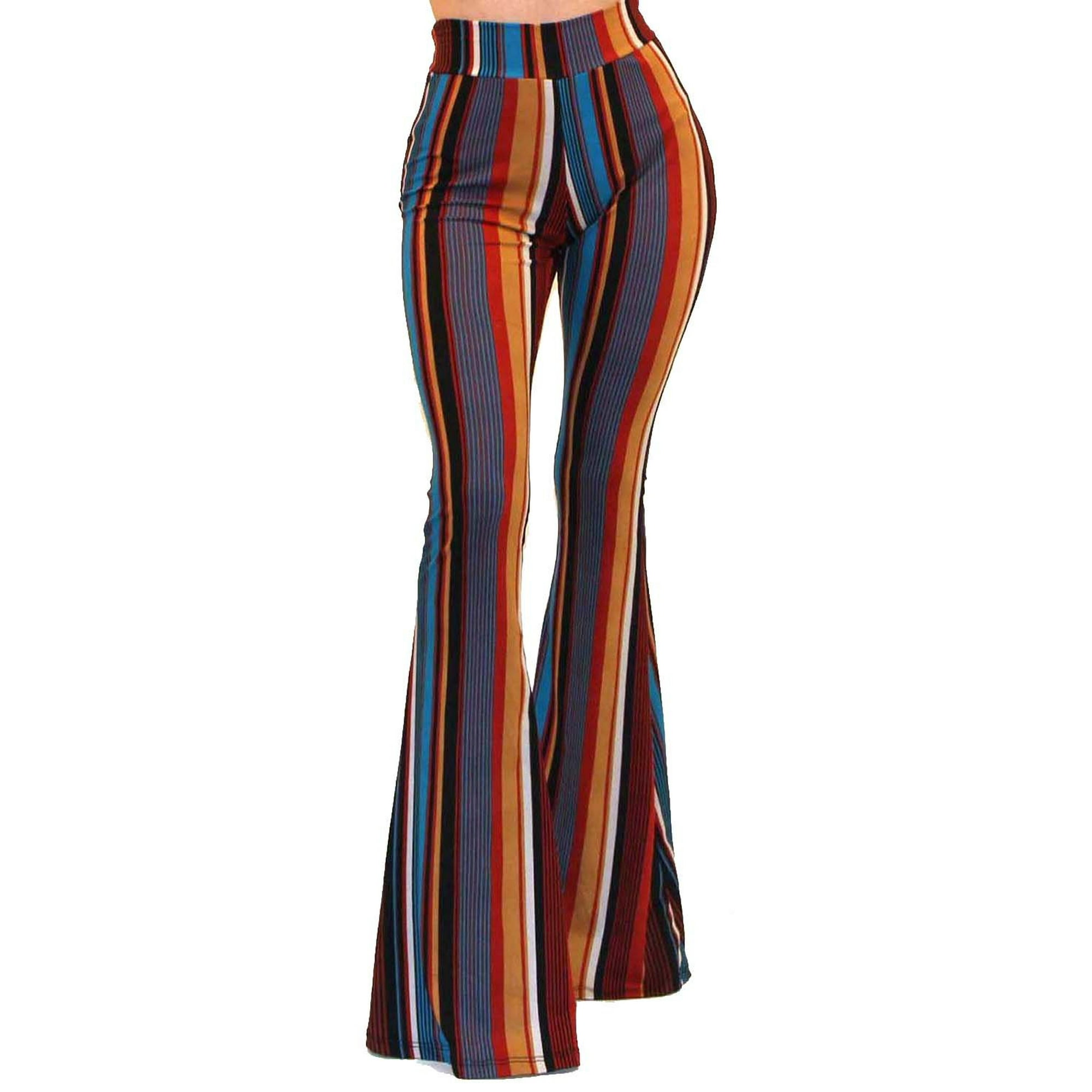 Click here for Vivicastle Womens Boho Solid Hippie Wide Leg Flare... prices