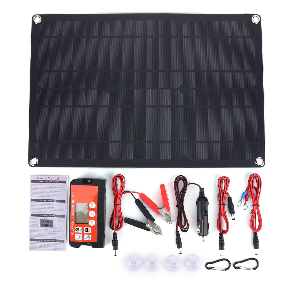 Mantenedor Cargador Solar Batería 20W 12V | Walmart en línea