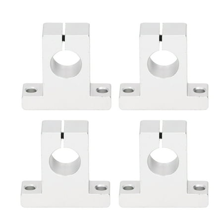 Rail Guide Support,4 Pcs Rail Guide Linear Motion Rail Bracket Linear ...
