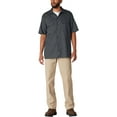 Genuine Dickies Men's FLEX Short Sleeve Work Shirt with Temp Control ...