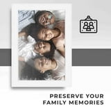 22x15 Frame White Real Wood Picture Frame Width 1.75 inches | Interior ...