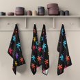 1 Pack Printed Kitchen Dish Towels Soft and Absorbent Dish Cloths ...