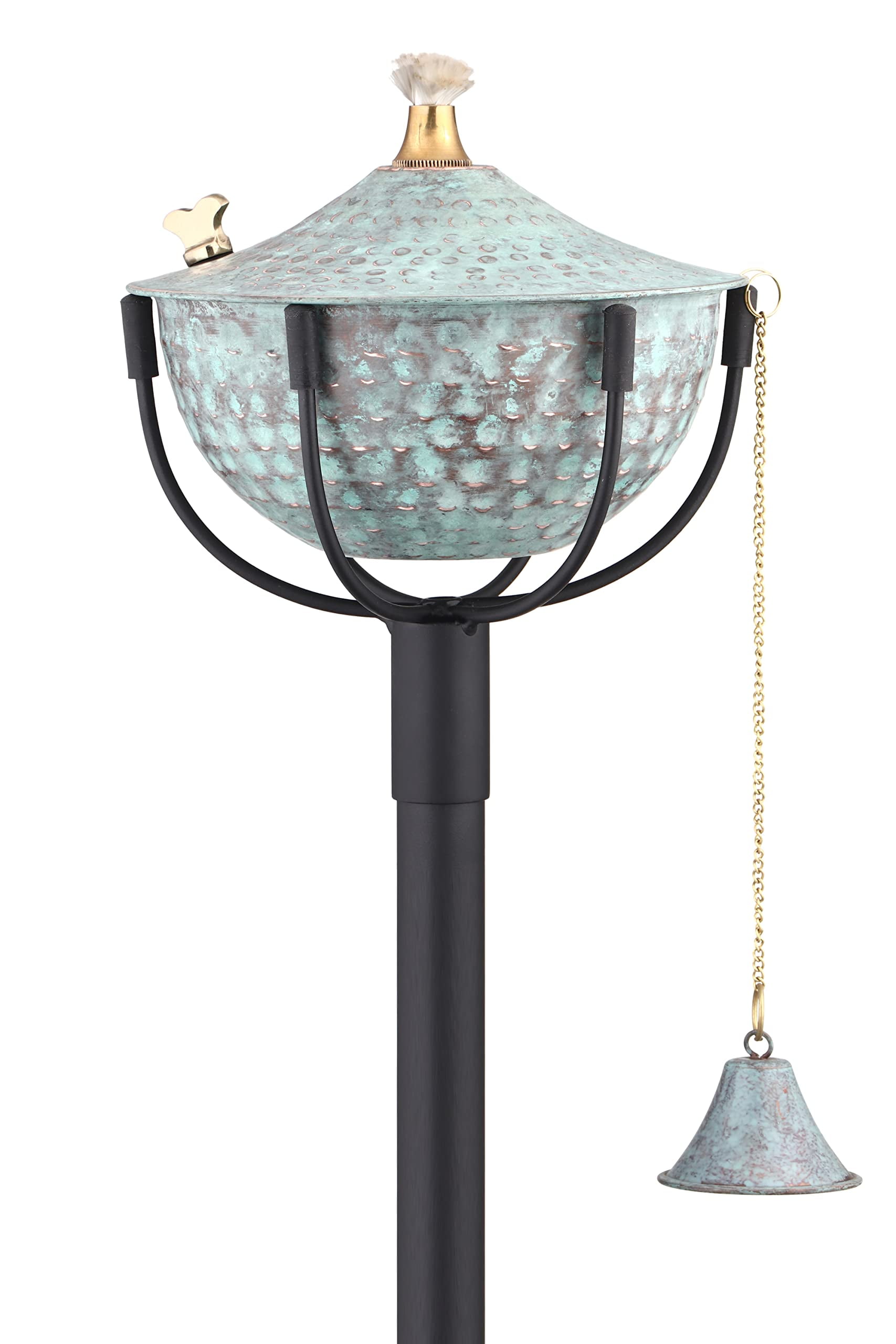 Legends Direct Premium Metal Garden Torch, 54" Tall- Tiki Style /w ...