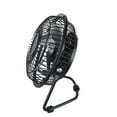 Mainstays 4 inch Metal Mini 360-degree Pivot USB Personal Desktop Fan ...