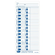 Yescom 1000 Count Weekly Time Clock Cards Timecard for Employee ...