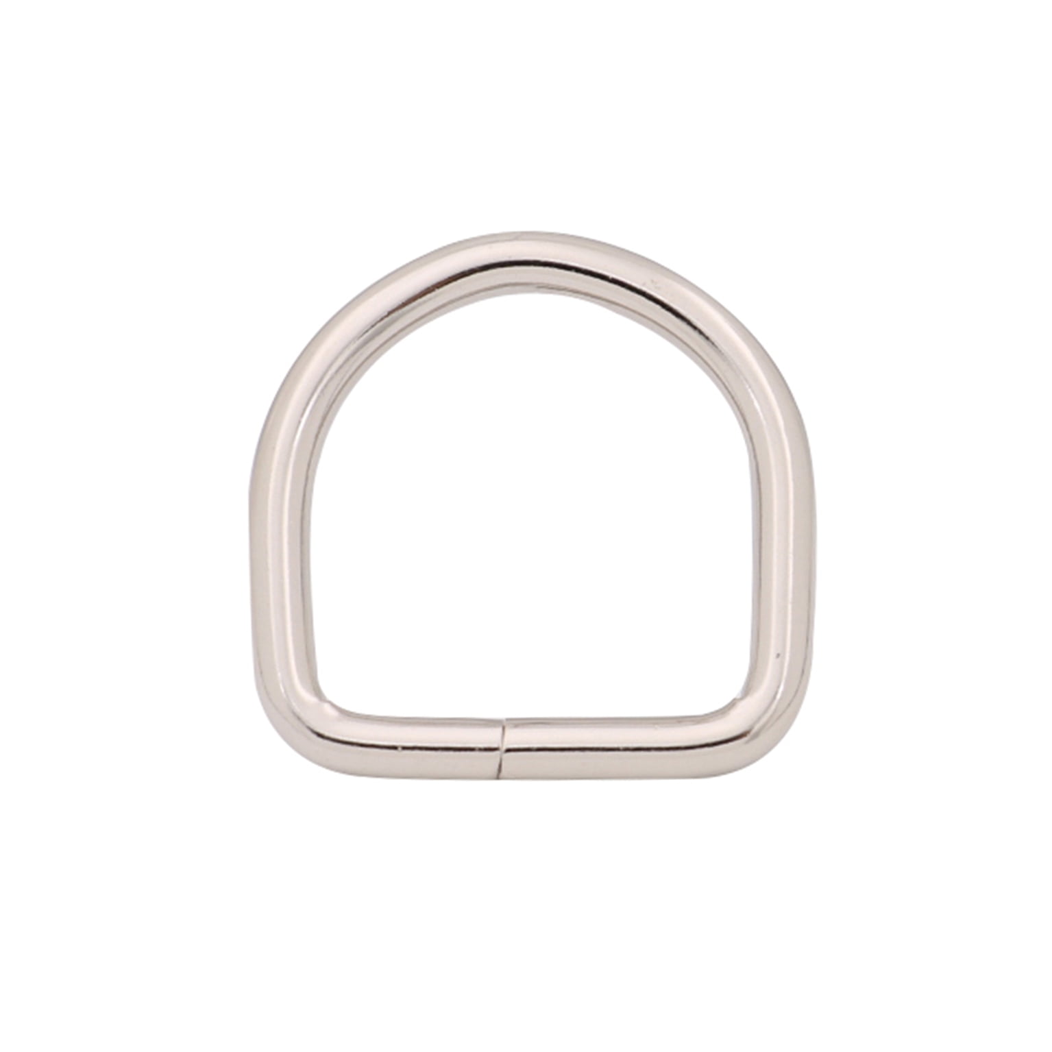 Wuuycoky Tall Metal D-Rings Buckle, 1 x 1 inch Non-Welded for Webbing ...