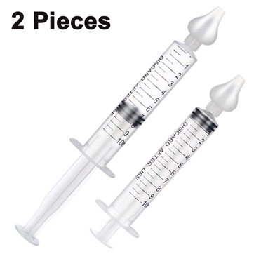 4pcs Nasal Syringe For Baby, Silicone Baby Nasal Aspirator Qucik ...