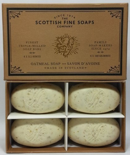 The Scottish Fine Soaps company Exfoliating Oatmeal Triple Milled Soap ...