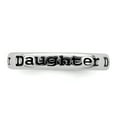 Sterling Silver Polished Enameled Daughter Ring - Walmart.com