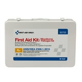 First Aid Only 146 Piece Metal First Aid Kit with BBP Pack, ANSI ...