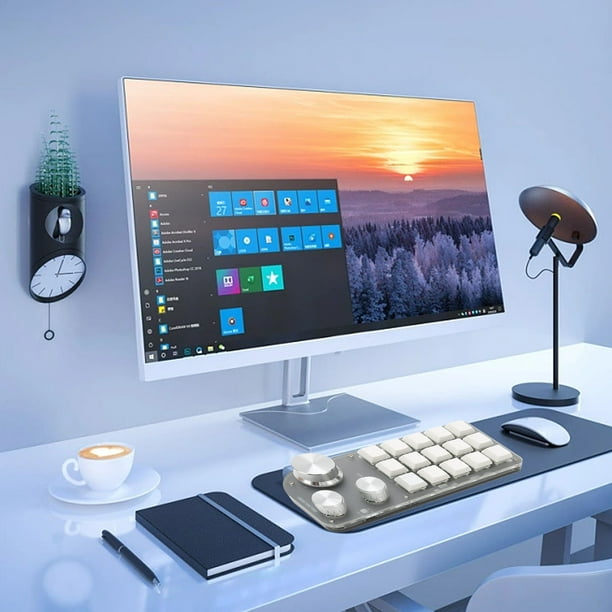 One Handed Keypad, Mini Mechanical Keypad Plug And Play Programmable ...