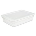 Sterilite 28 Qt. Storage Box Plastic, White, Set of 10 - Walmart.com