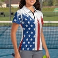 Binienty American Flag Couple Matching Outfits with Zipper Neck Relaxed ...