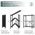 3 Tier Storage Shelves - NO Assembly, NO Tools, NO Frustration ...