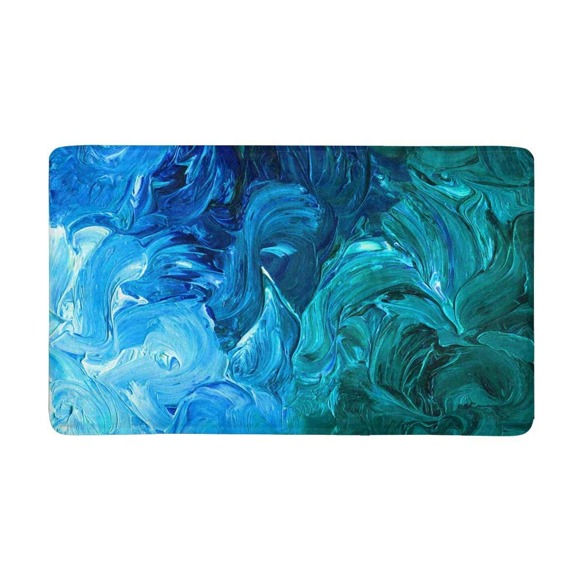 Click here for Popcreation Pop Blue Strokes Abstract Waves Door M... prices