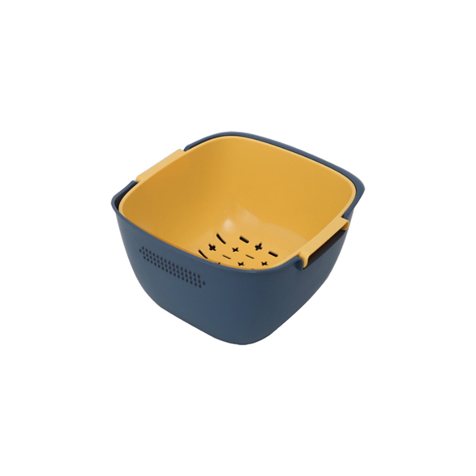 SSBSM Drain Basket Easy to Clean High Capacity Thick Double Layers ...