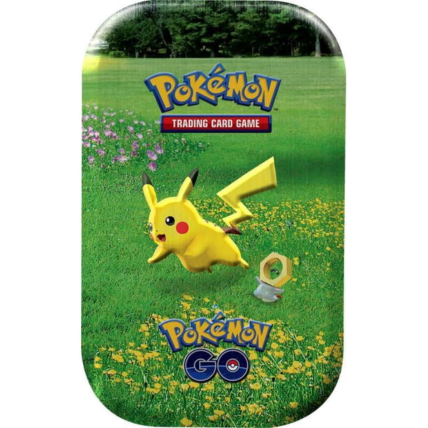 Pokemon GO Pikachu Mini Tin Set (2 Booster Packs, Coin & More ...