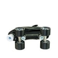 Chicago Mens’ Bullet Speed Skates Black Classic Quad Roller Skate, Size ...