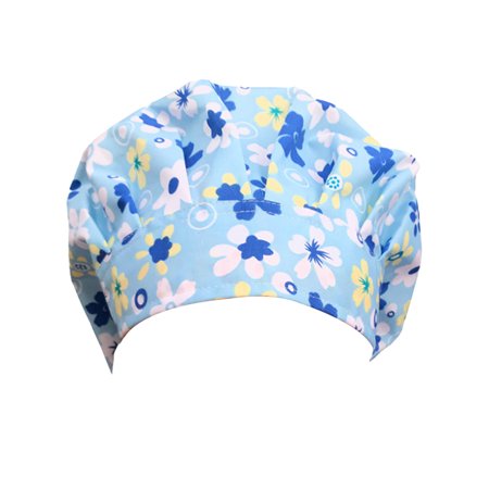 Operating Hats Nurses Long-time Service Gourd-shaped Pure Color Button ...