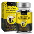 Aliver Black Seed Hair Repair Oil, Hair Growth Capsules, 40 Leave-in ...