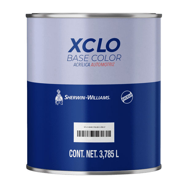 Base Acrílica Sherwin Williams XCLO Base Color Aluminio Mediano ...