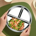 EcoNest 304 Stainless Steel Baby Plate With Suction Base & Removable ...