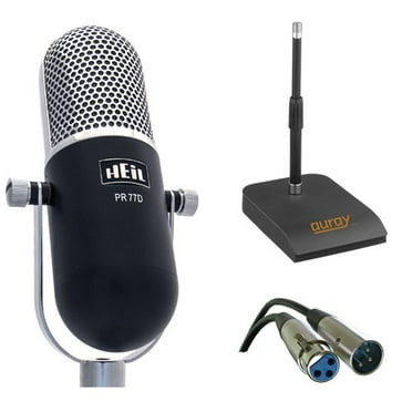 Heil Sound 364930 The Fin Retro-Styled Dynamic Cardioid Microphone ...