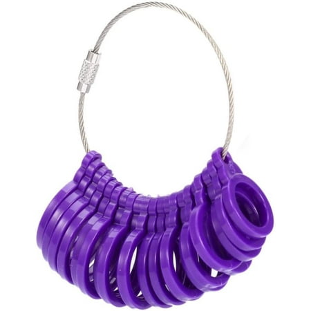 Us Ring Sizer Set Measure Gauge Set Finger Sizing Jewelry Size Tool ...