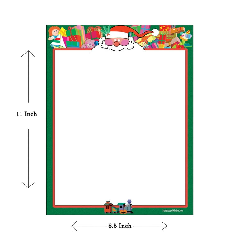 Christmas Letterhead For Kids