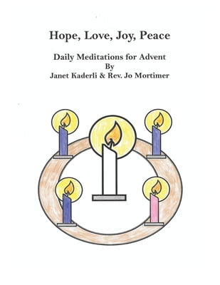 Hope, Love, Joy, Peace--Daily Meditations for Advent (Paperback ...