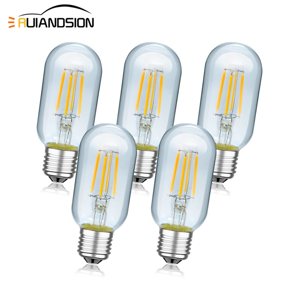 Ruiandsion E27 Bulb 2700K DC5V 400lm Tubular LED Bulb for Pendant ...