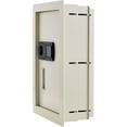 Global Industrial Residential Safes Expandable Depth Wall Safe - 15""W ...