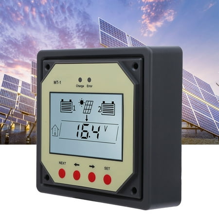 Solar Regulator Meter, Four Buttons Solar Charging Controller, Stable ...