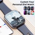 Carkira Wireless Smart Watch for Men, IP67 Waterproof, 1.85 inch Full ...