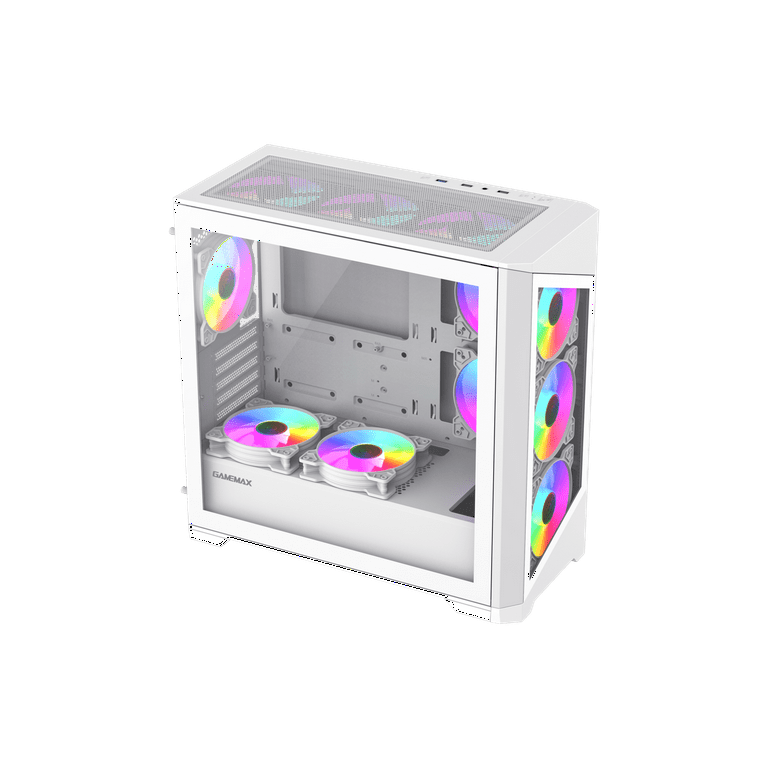 White Gaming Computer Case