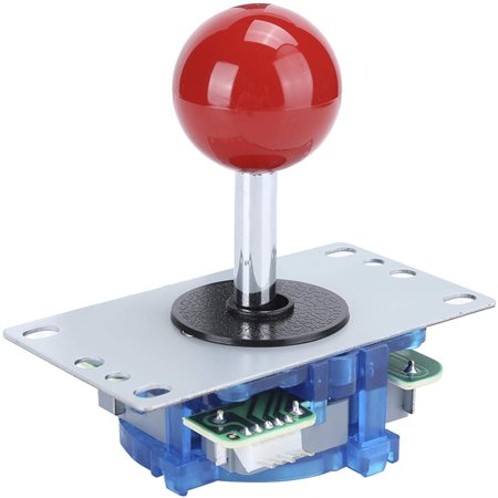 Plannu Classic Arcade Joystick, 5 Pin Competition Joystic for Arcade ...