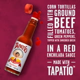 Tapatio Beef Enchiladas Mexican Microwave TV Dinner with Tapatio Hot ...