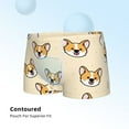 Boys Underwear - Funny Cute Corgi Dog Face Soft 100% Cotton Boys Boxer ...