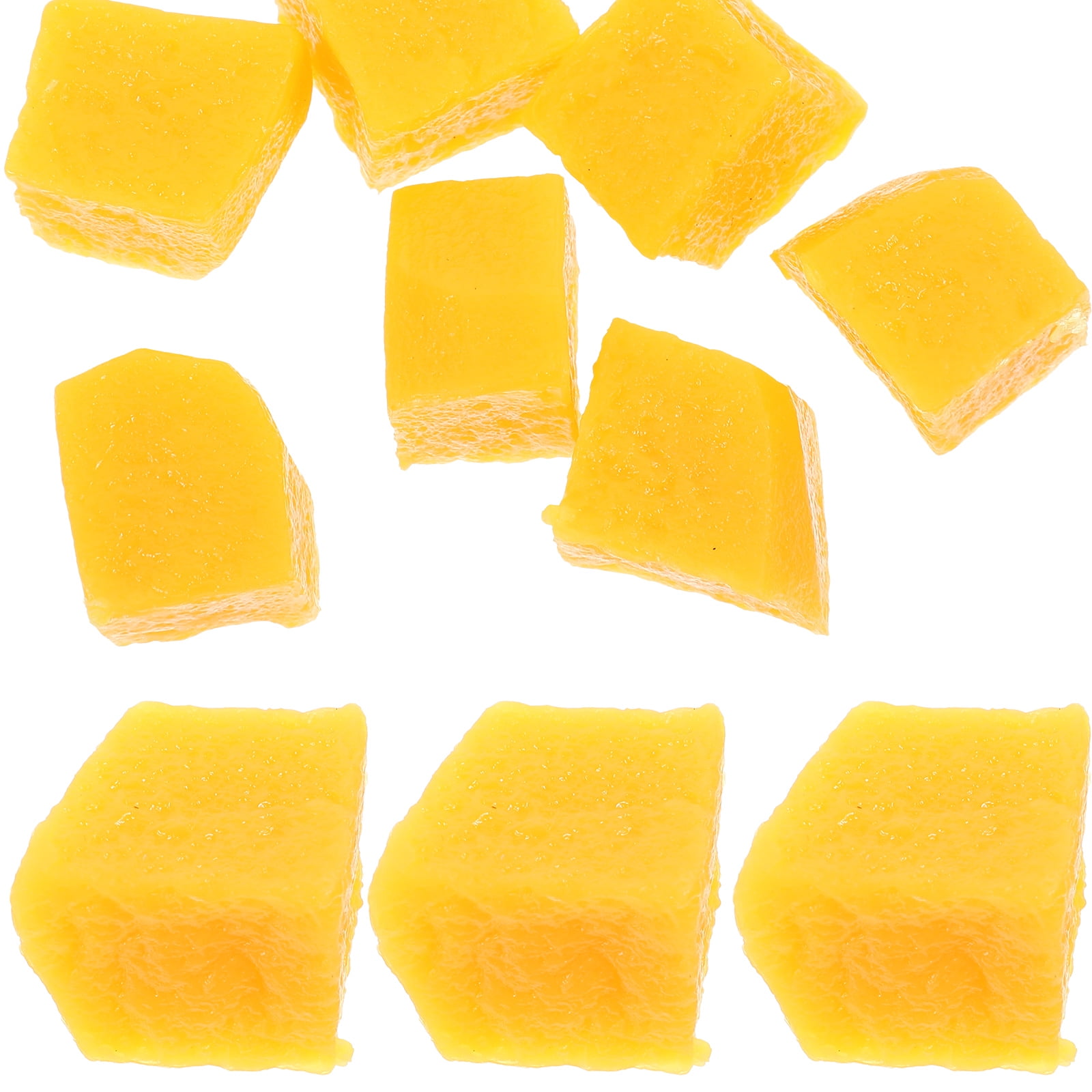 10pcs modelos artificiales de mango modelos falsos de mango PVC ...