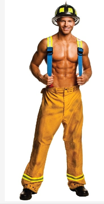 SC2156 Chippendale Fireman Cardboard Cutout - Walmart.com