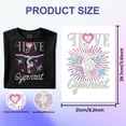 1 Sheet Glass Hotfix Rhinestone Iron on Appliques Costume Accessories ...
