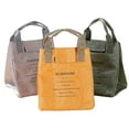 Paper Lunch Bag With Handle Outdoor Picnics Lunch Bag Thicken Aluminum ...
