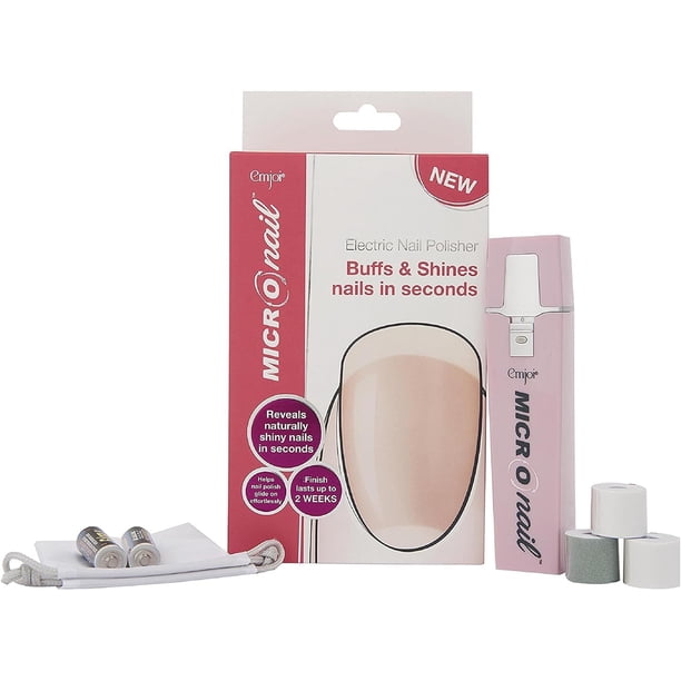 Emjoi Micro Nail Manicure Or Mani Pedi--Smooths Buffs & Shines ...