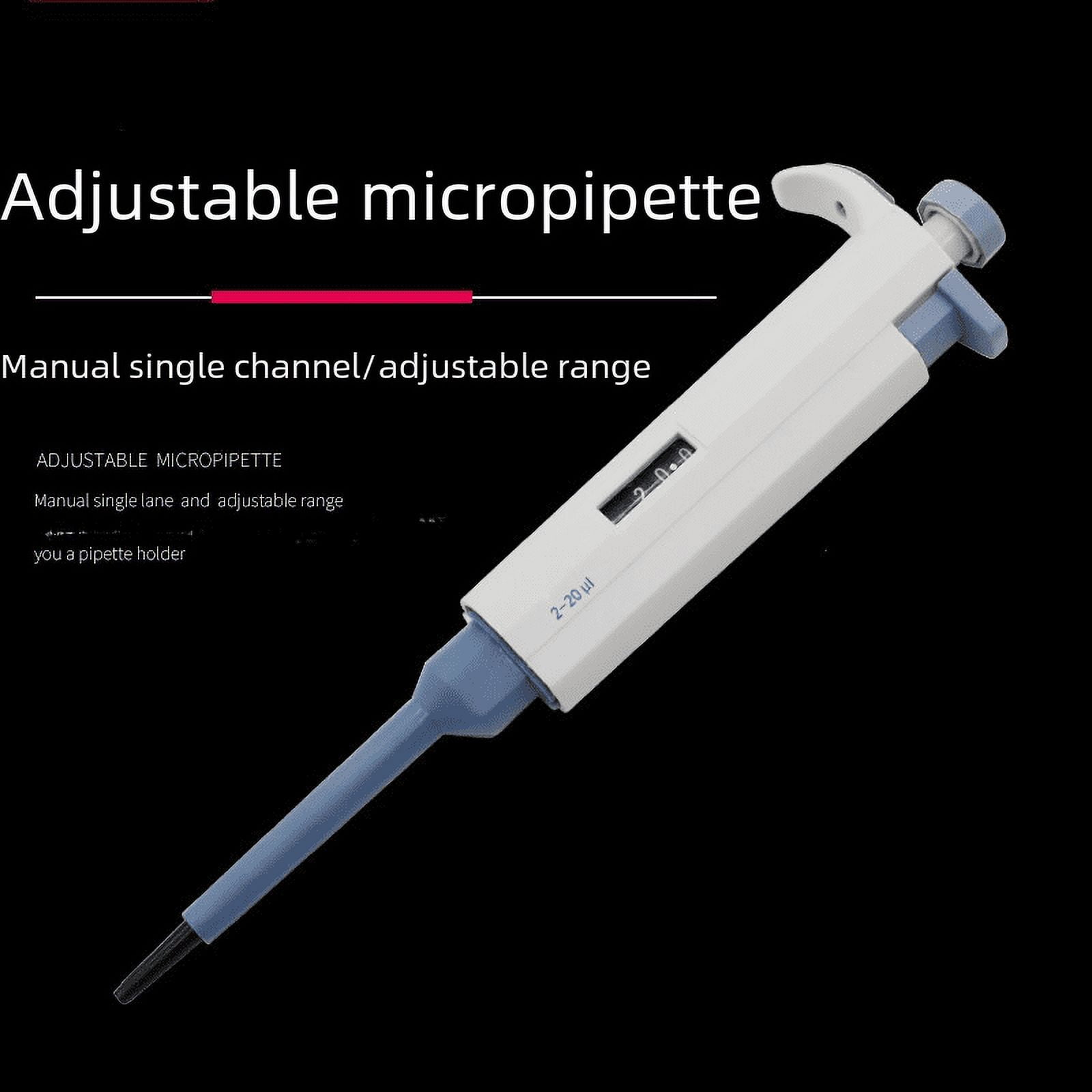 Pipeta continua digital micro ajustable de un solo canal, pistola de ...