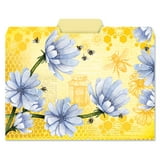Current File Folders, Bee Friends, Staggered Tabs, 9-1/2 x 11-3/4, Set ...