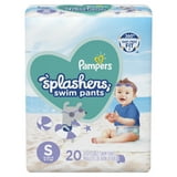 Pampers Splashers Disposable Swim Diapers, Pool Pants for Infants ...