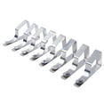 8 X Stainless Steel Tablecloth Clips Table Cloth Holders Clamp Outdoor ...